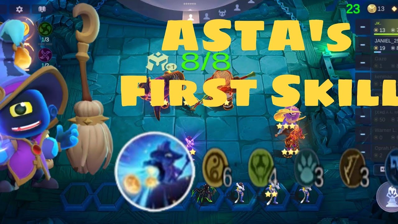 ASTA SKILL 1 MAGIC CHESS (FULL TUTORIAL) - YouTube