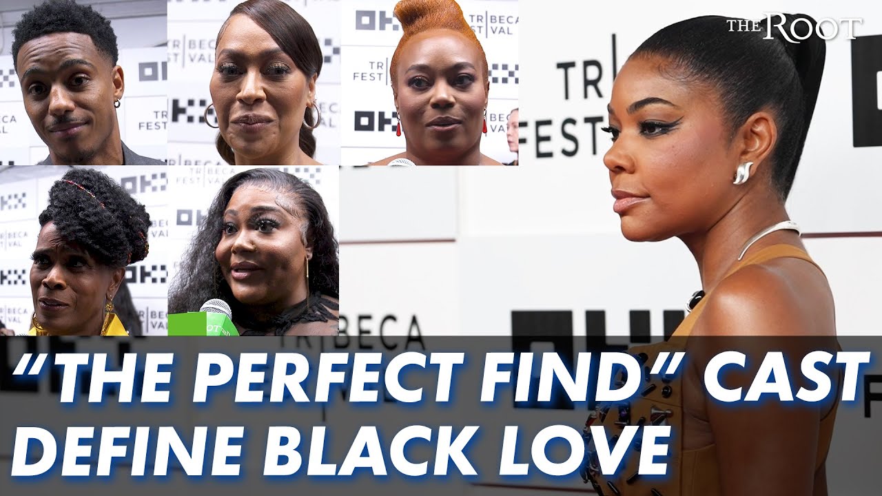 Gabrielle Union & The Cast of The Perfect Find Define Black Love - YouTube