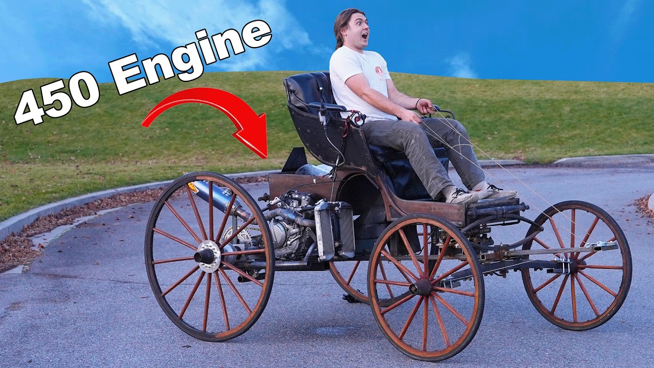 KTM 450 Amish Buggy Build! - YouTube