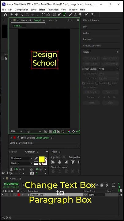 Mastering After Effects: How to Transform Text to Paragraphs - YouTube