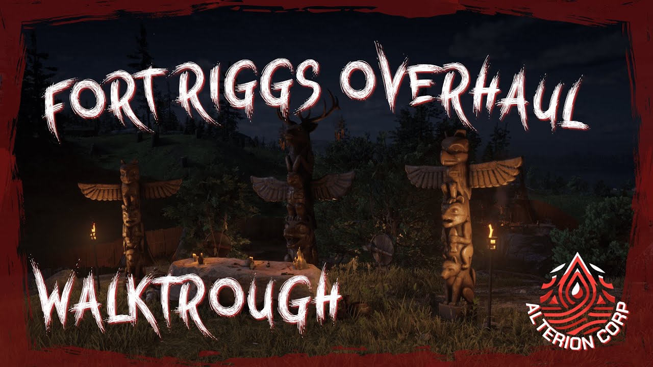 Fort Riggs Overhaul - Walktrough | RDR2 RedM - YouTube