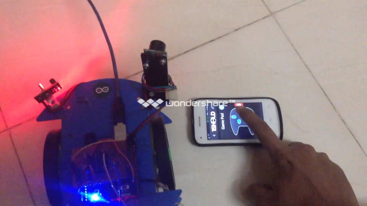 single bot +bluetooth work - YouTube