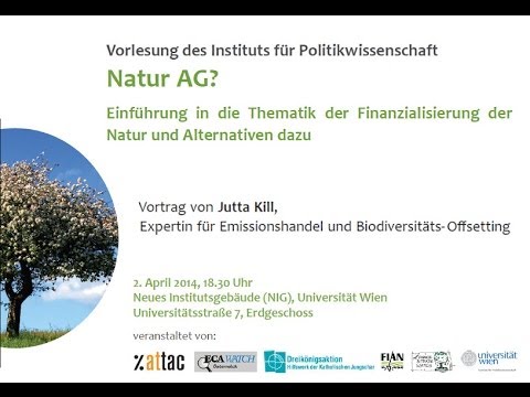 Natur AG? - Einführung in die Thematik der Finanzialisierung der Natur ...