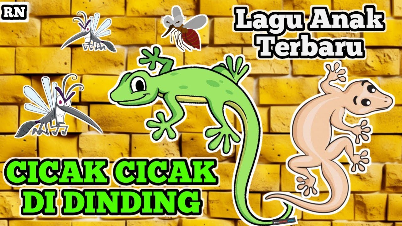 Lagu Anak Cicak - CICAK CICAK DI DINDING - Lagu Anak Populer Indonesia ...