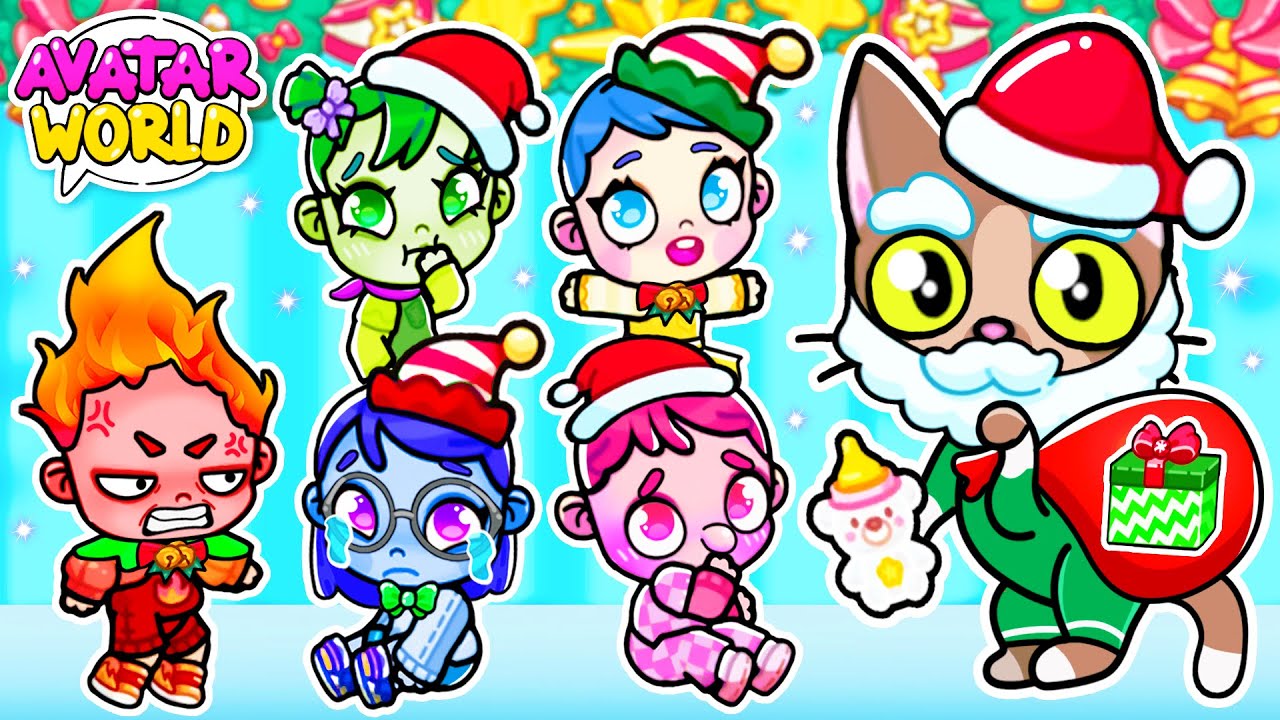 ЭМОЦИИ ИЗ ГОЛОВОЛОМКИ УЗНАЛИ СЕКРЕТ САНТА КЛАУСА | АВАТАР ВОРЛД | ТОКА ...