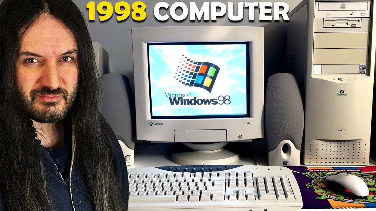 I bought a 1998 vintage computer - NOSTALGIA RUSH! - YouTube