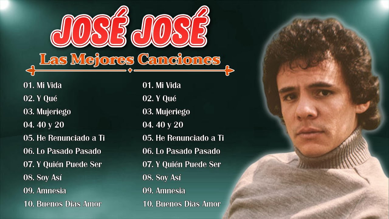 Album Jose Jose Grandes Exitos Sus 20 Mejor Canciones - YouTube