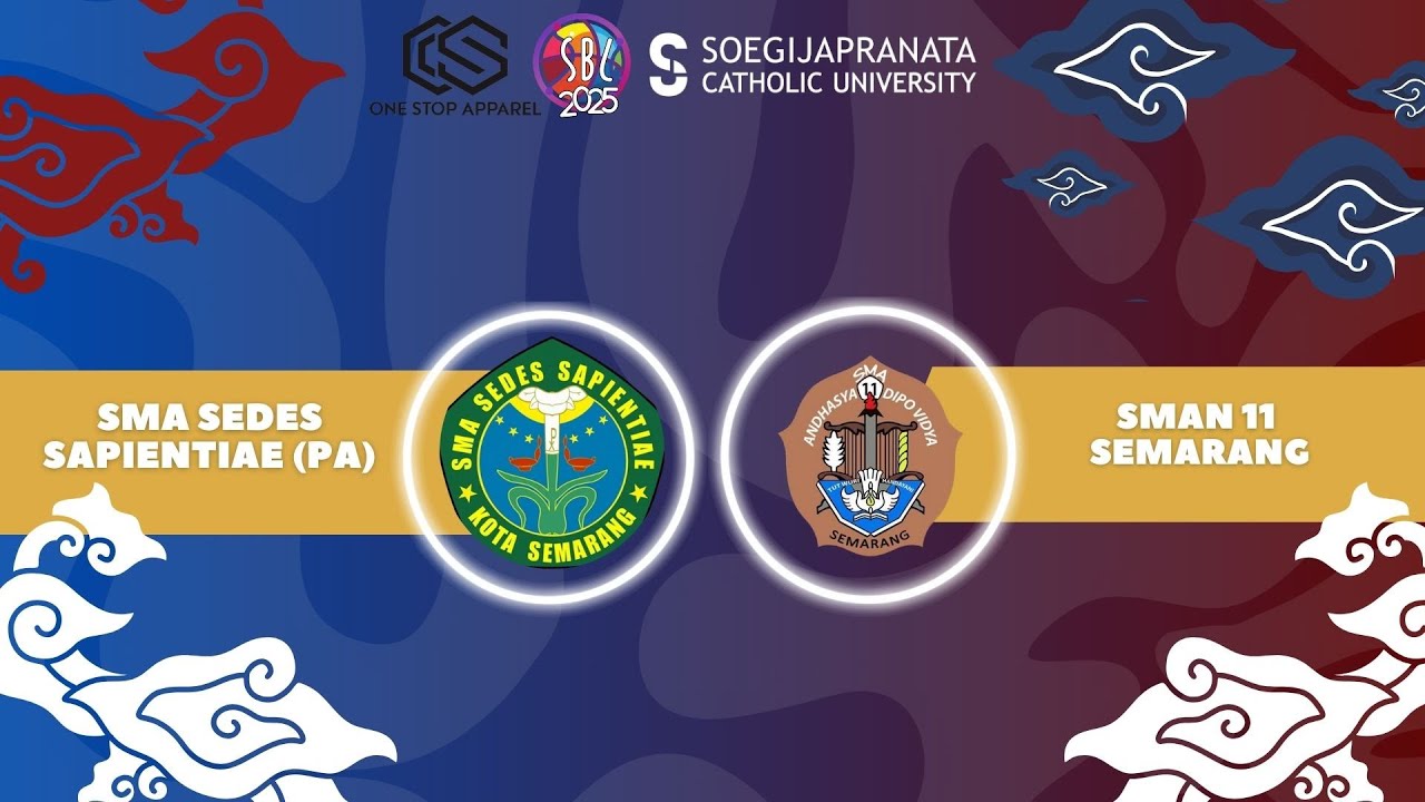 31 JANUARI 2025 | SMA N11 VS SMA SEDES (PA) | 16.00 WIB | SBL 2025 - YouTube