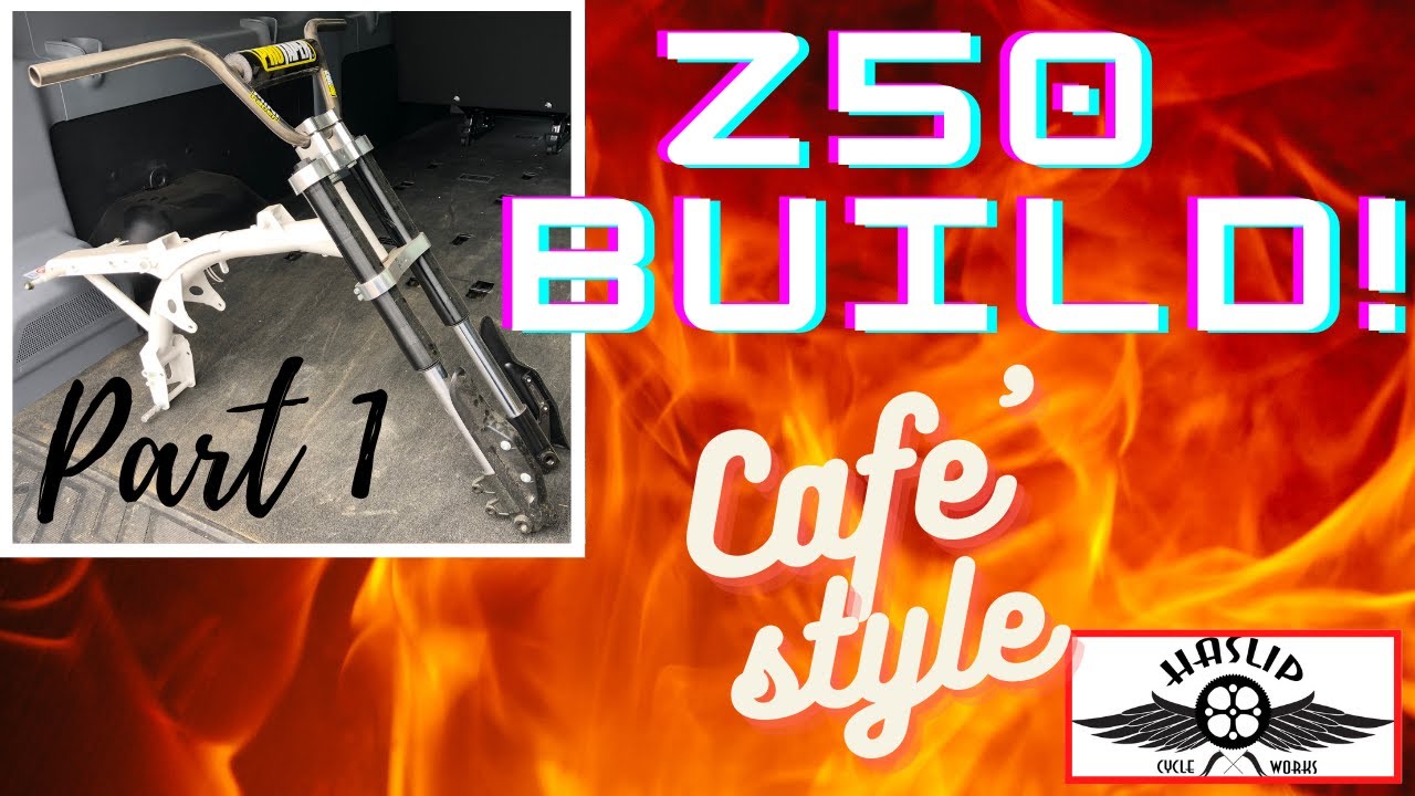 A new project! Honda Z50 café racer style build Part1 - YouTube