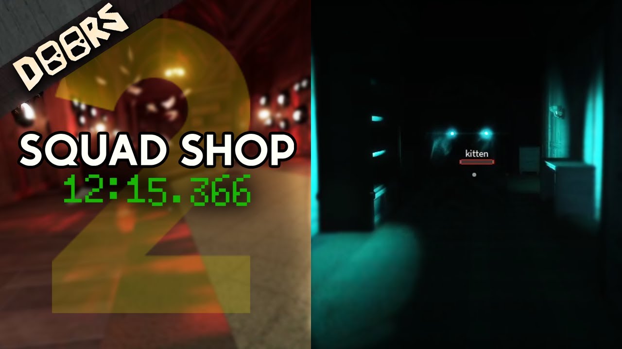 DOORS SPEEDRUN (SQUAD Shop 2ND PLACE) - 12:15.366 - Roblox - YouTube