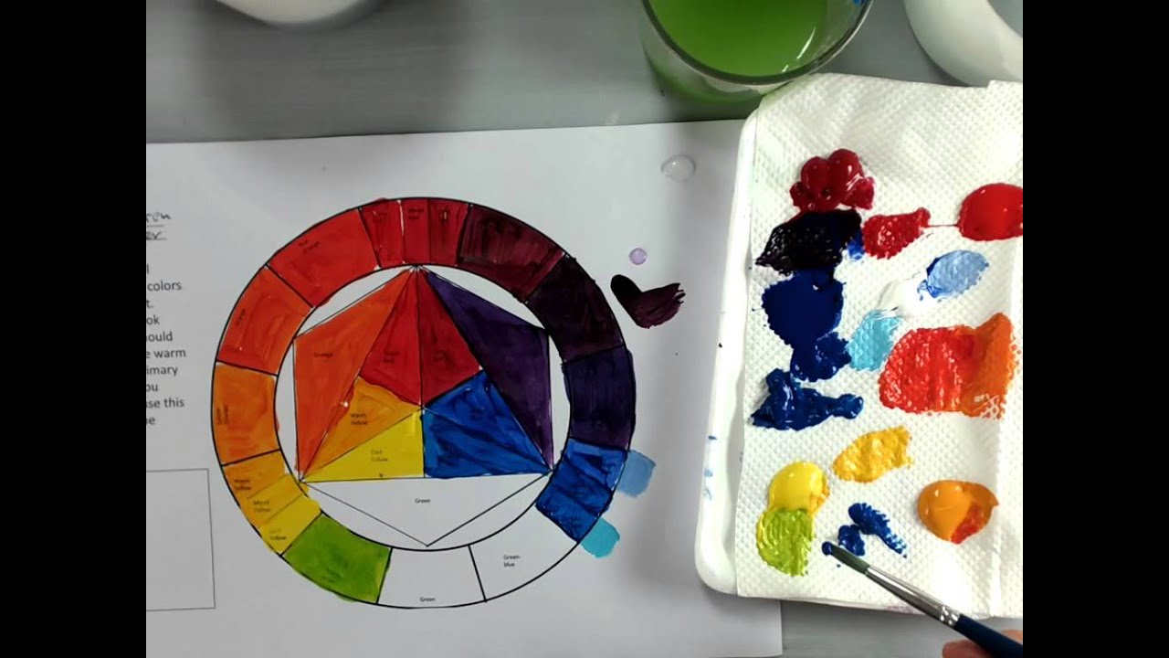Color mixing Green Spectrum (Part 3/4) - YouTube