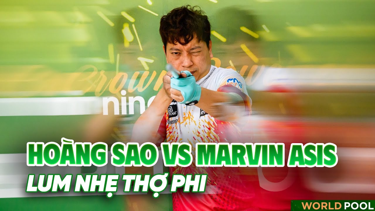 Dương Quốc Hoàng vs Marvin Asis | Hoàng sao bắn hạ thợ Phi | Billiards ...