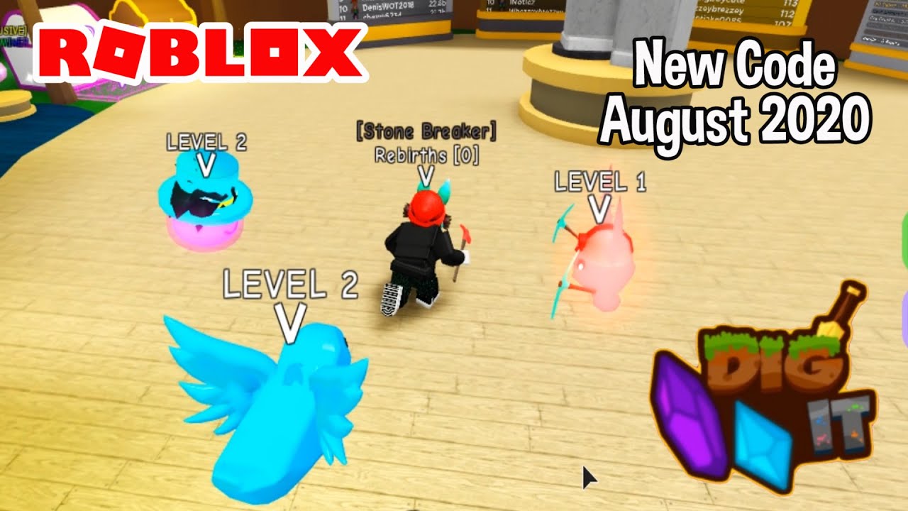 Roblox Dig It! New Code August 2020 - YouTube