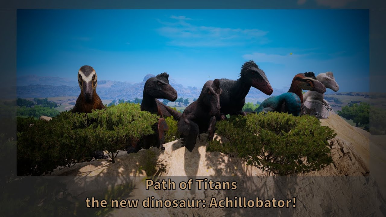 Achillobator | Path of Titans - YouTube