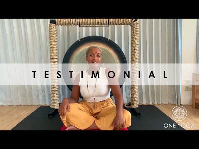 Testimonials - One Yoga