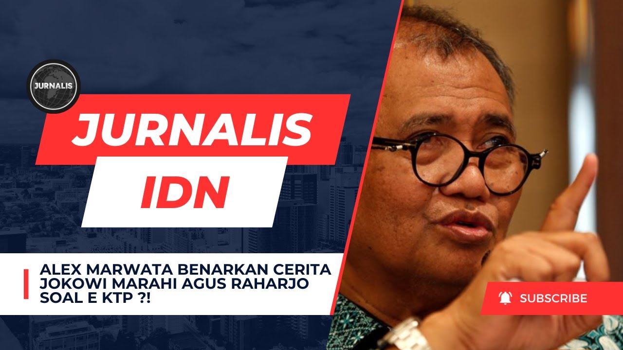 BERITA TERKINI ~ ALEX MARWATA BENARKAN CERITA JOKOWI MARAHI AGUS ...