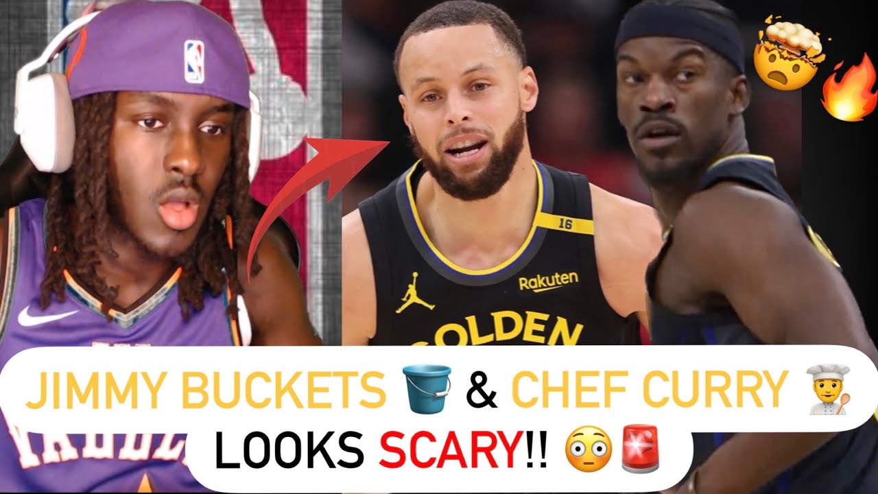 Reaction To Warriors Vs Bulls (Jimmy Butler Debut) Highlights - YouTube