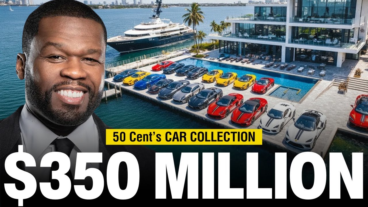 Inside 50 Cent's $350 Million Car Collection... MOST EXPENSIVE Car ...