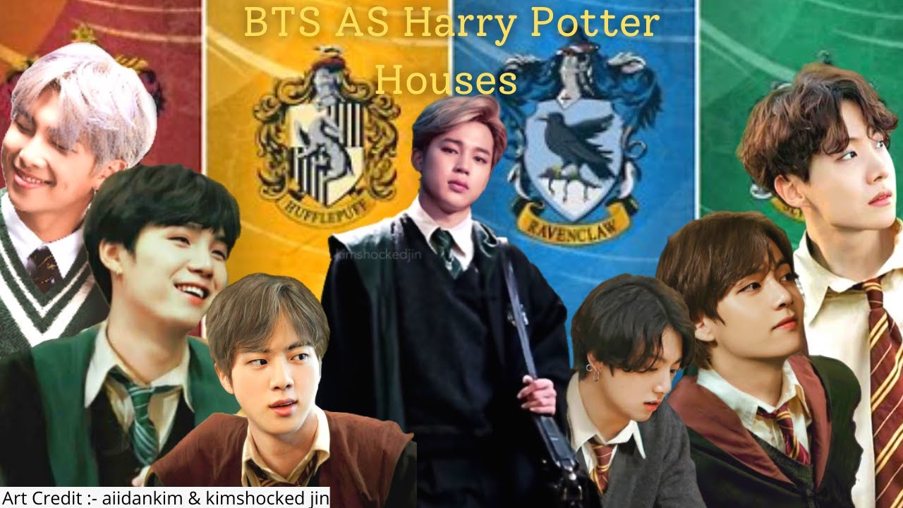 If BTS went to Hogwarts - YouTube