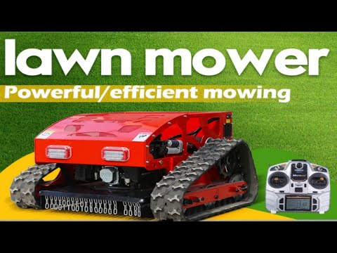 Grass Cutting Machine | Crawler Brush Cutter | Agriculture Electric ...