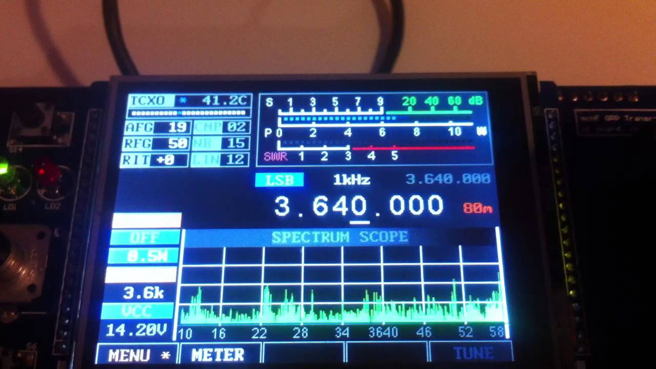 Hi Fi SSB 80m filter 3,6kHz mcHF - YouTube