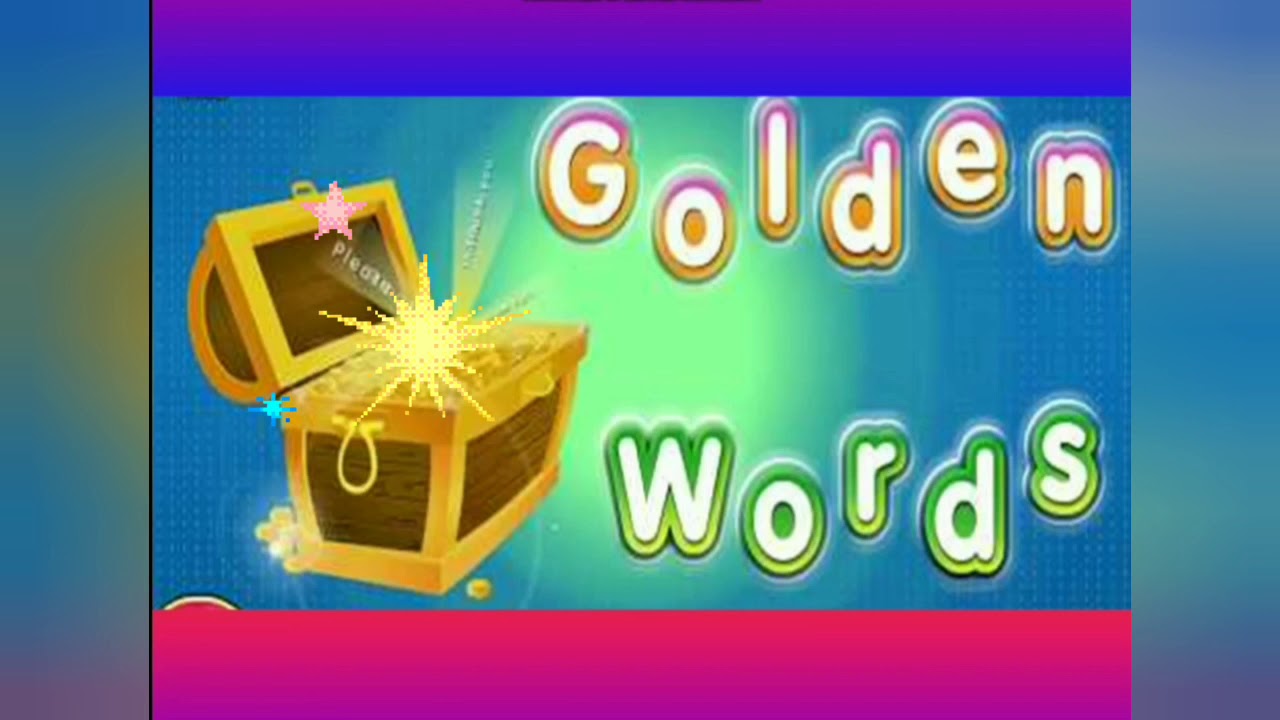 Golden words - YouTube