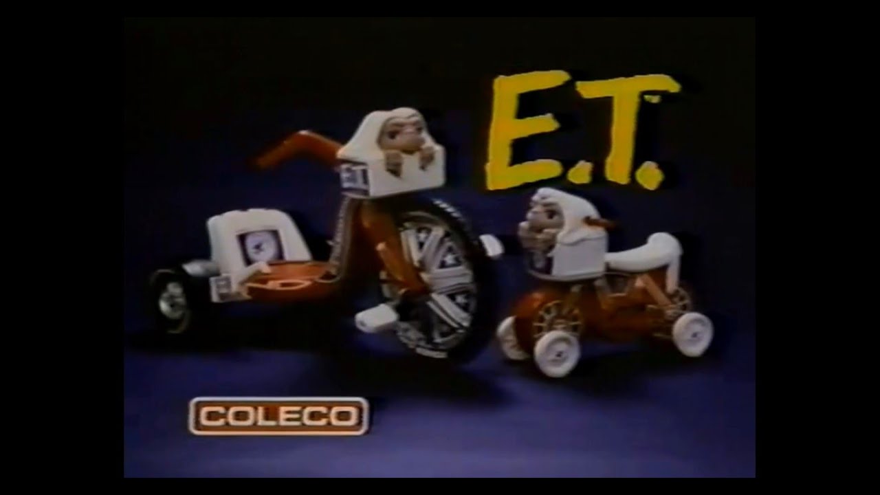 E.T. The Extra-Terrestrial: Coleco Power Cycle & Rider (commercial, 1983) - YouTube