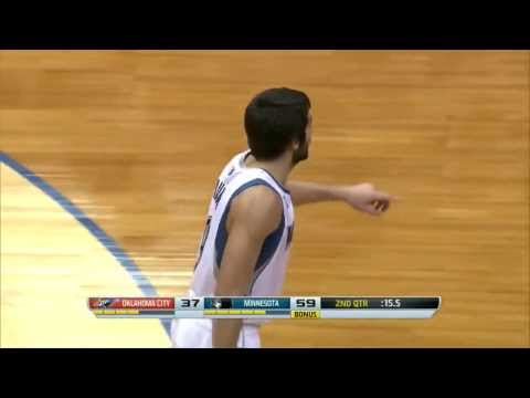 Ricky Rubio Bounce Pass 7 (Oklahoma City Thunder)