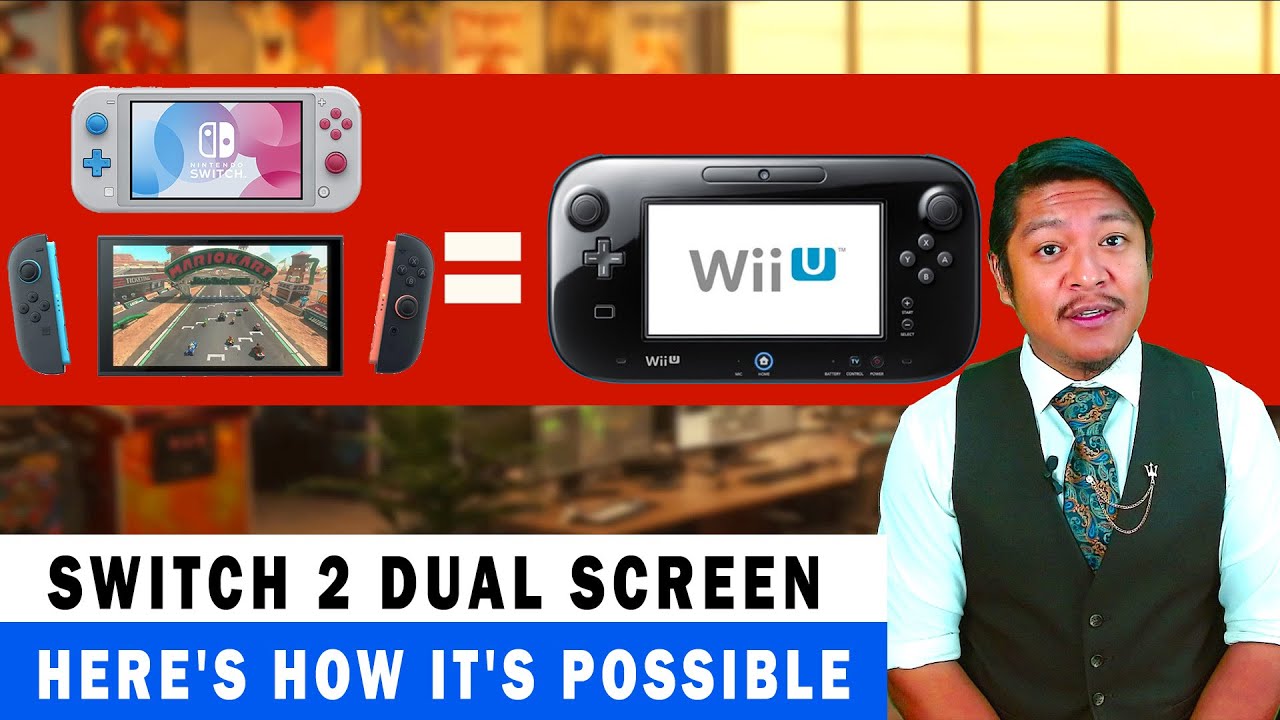 Is Nintendo about to reveal DUAL SCREEN MODE for Switch 2!? Game Dev ...