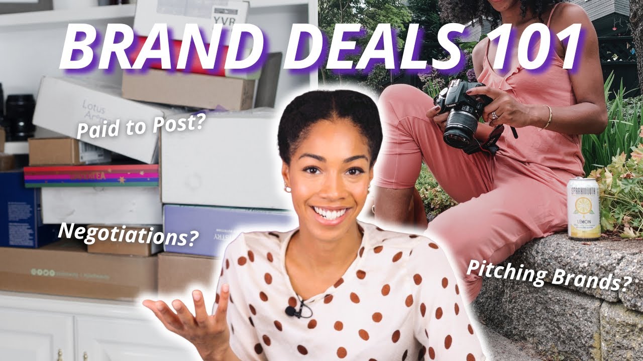 Influencer Brand Deals Explained START to FINISH | Content Creator 101 ...