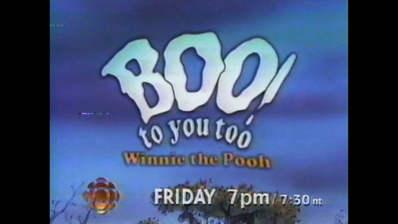 "Boo to You Too! Winnie the Pooh" ad ['Friday' ver.] (for October 30 ...