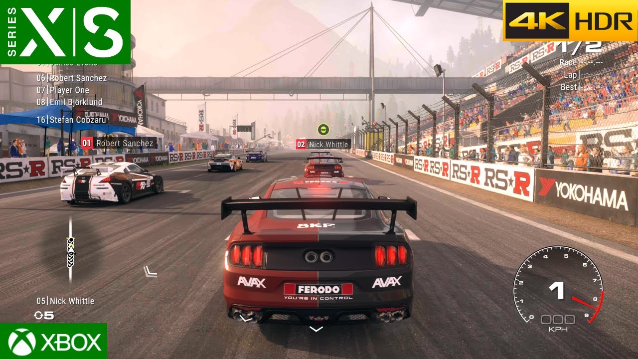 (Xbox Series X) GRID Ultra Realistic 4K HDR Gameplay 60 FPS - YouTube