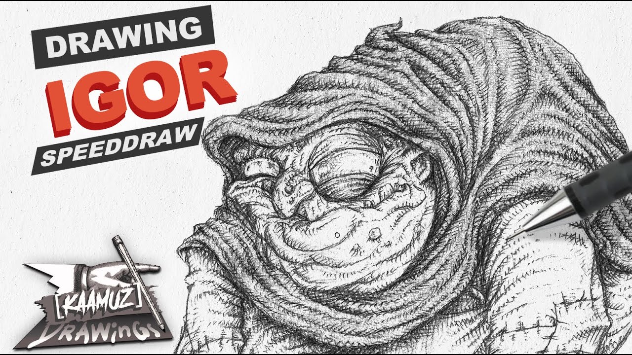 How to Draw IGOR (speeddraw/speedpaint) - YouTube