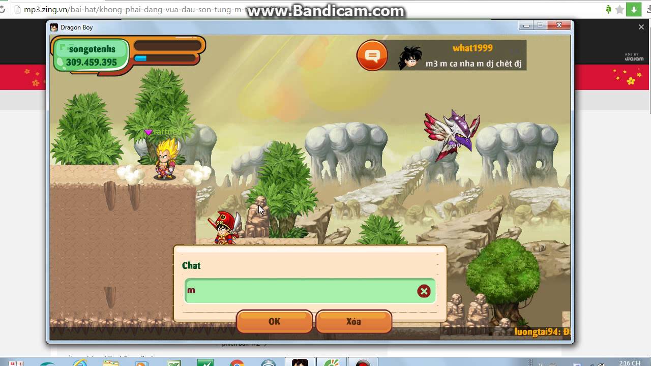 ngoc rong online map map rung da bag bufflo kids - YouTube