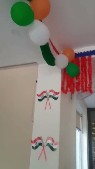 Independence day School Decorations Idea - YouTube
