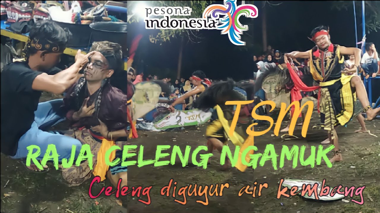 CELENG NGAMUK MINTA SIRAM BUNGA KEMBANG - YouTube