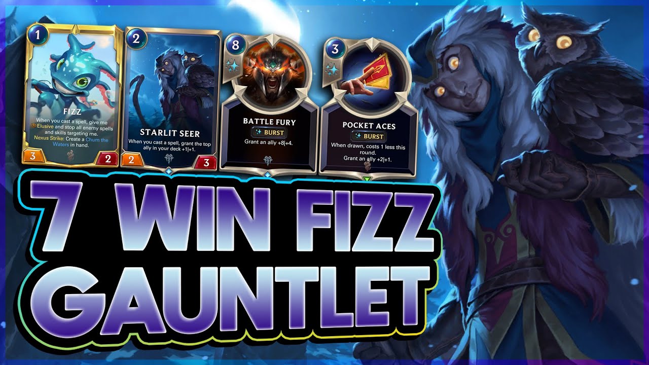 EASY 7 WIN GAUNTLET! Frosty Fizz | Legends of Runeterra | Rising Tides ...