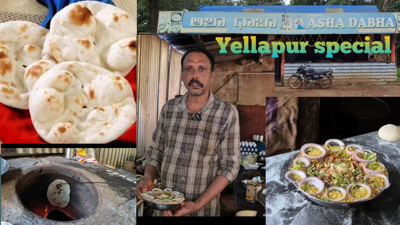 || YELLAPUR || THANDOORI ROTI || WITH || VEG MAHARAJA || SPECIAL ...