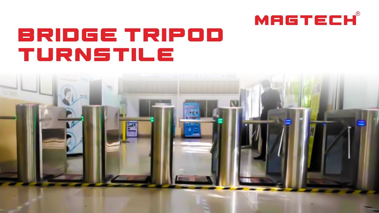 Bridge Tripod Turnstile / Magtech Group. - YouTube