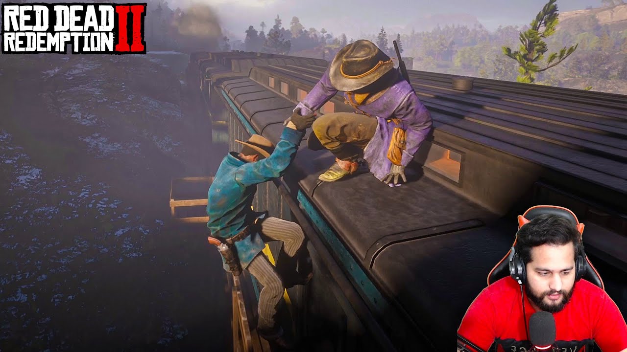 Train Robbery - Red Dead Redemption 2 Gameplay #3 - YouTube
