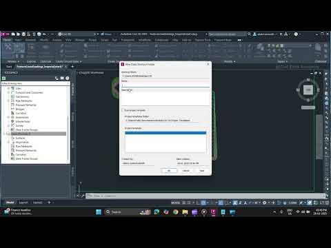 How to Create Data Shortcuts and Set Working Folder in Civil 3d? (Full Guide) #civil3d # ...