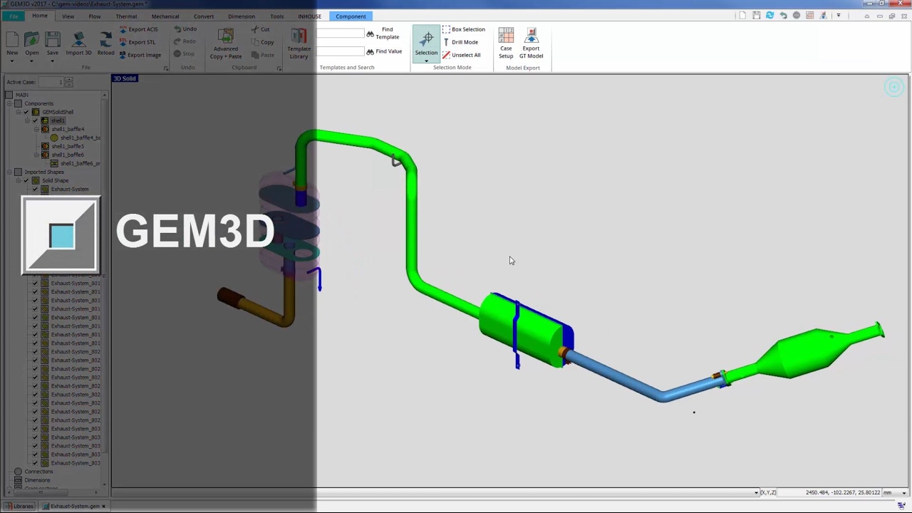 GEM3D for Intake, Exhaust, and Acoustics - YouTube