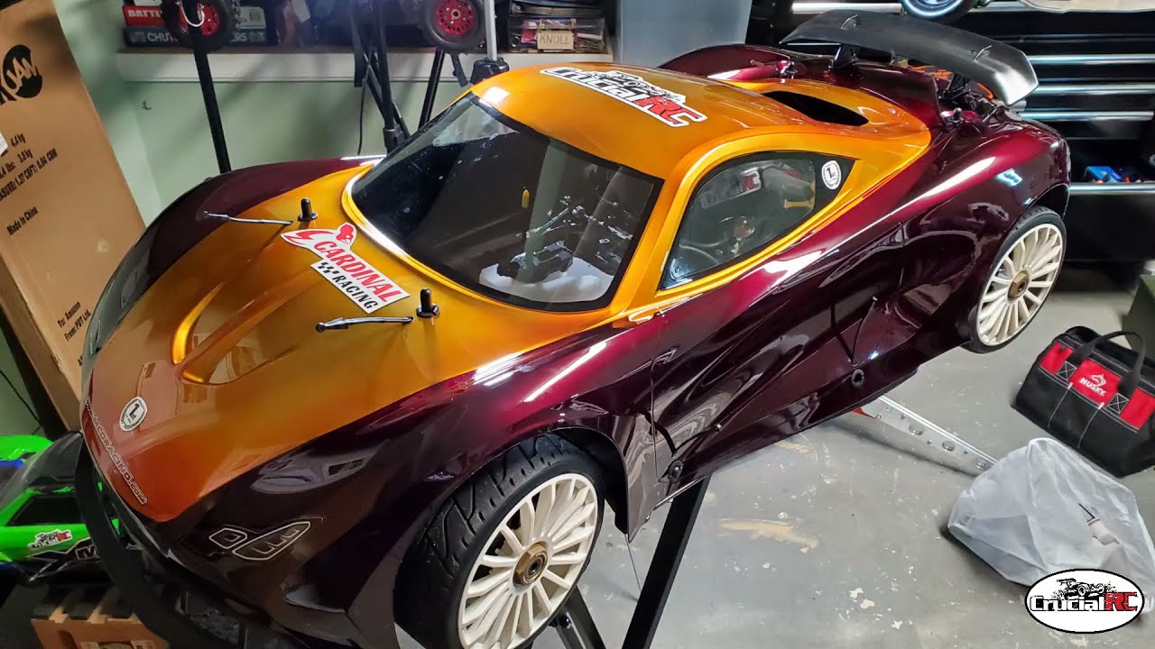 Painting the MCD XS5 Body! - YouTube
