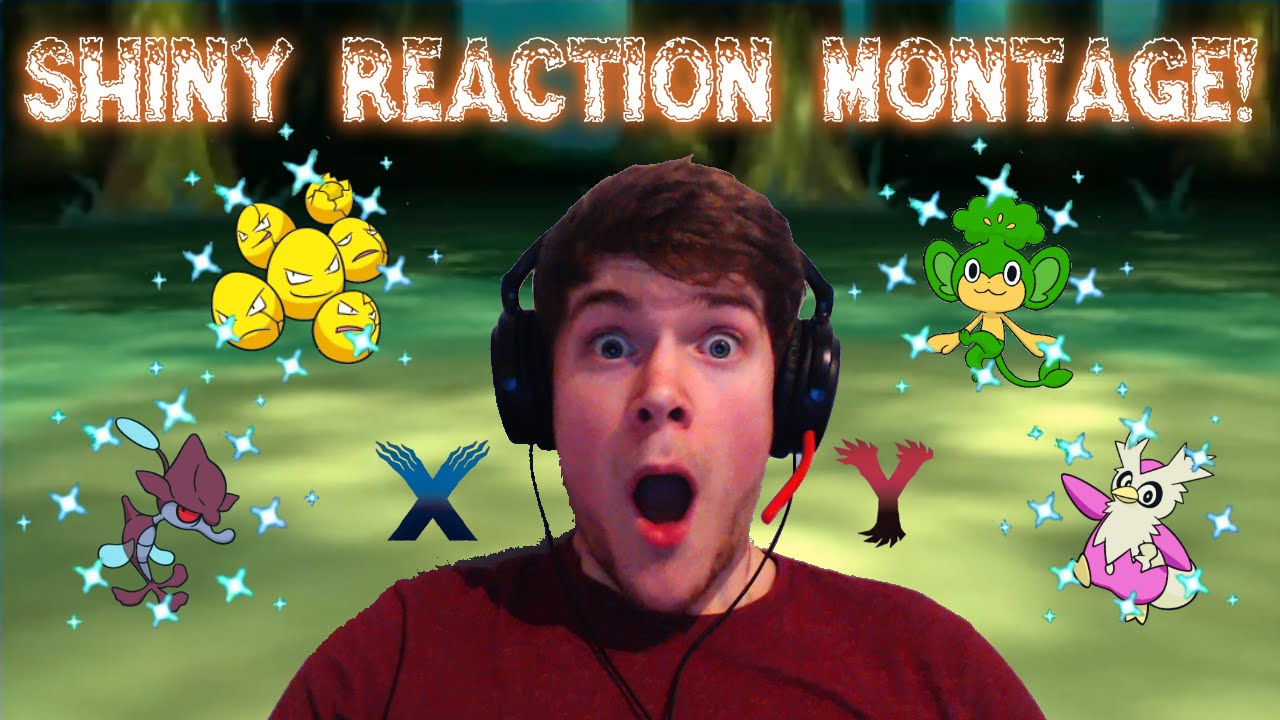 50 LIVE Shiny Reactions in X & Y Montage! - YouTube