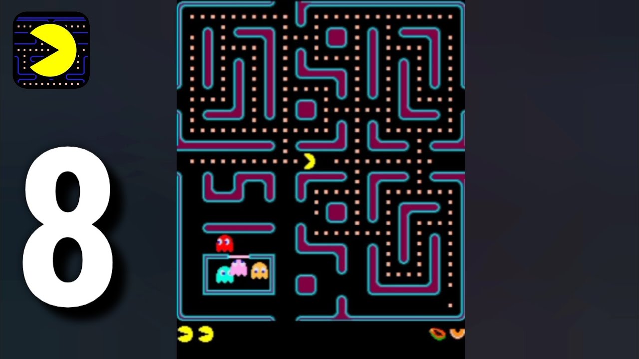 PAC MAN - Gameplay Walkthrough Part 8 | Mazes: Chocolate, Windy ...