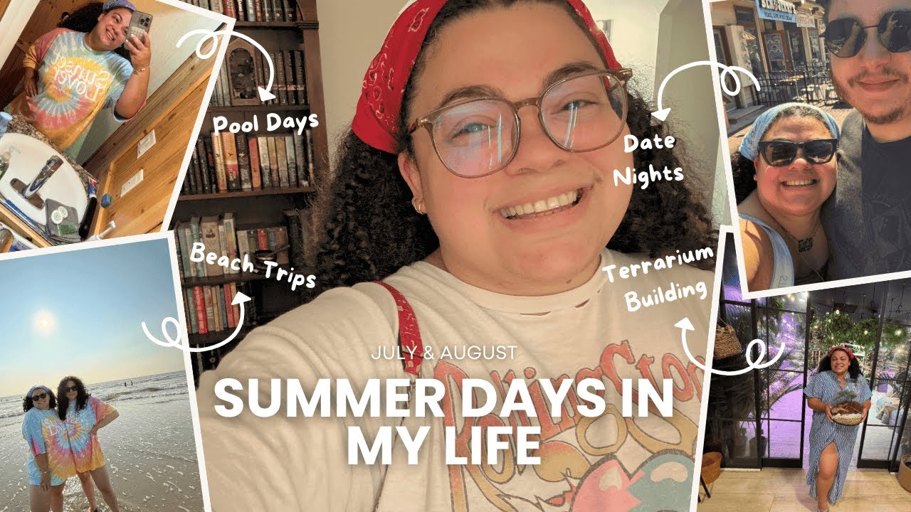 Summer Days in my Life July August - YouTube