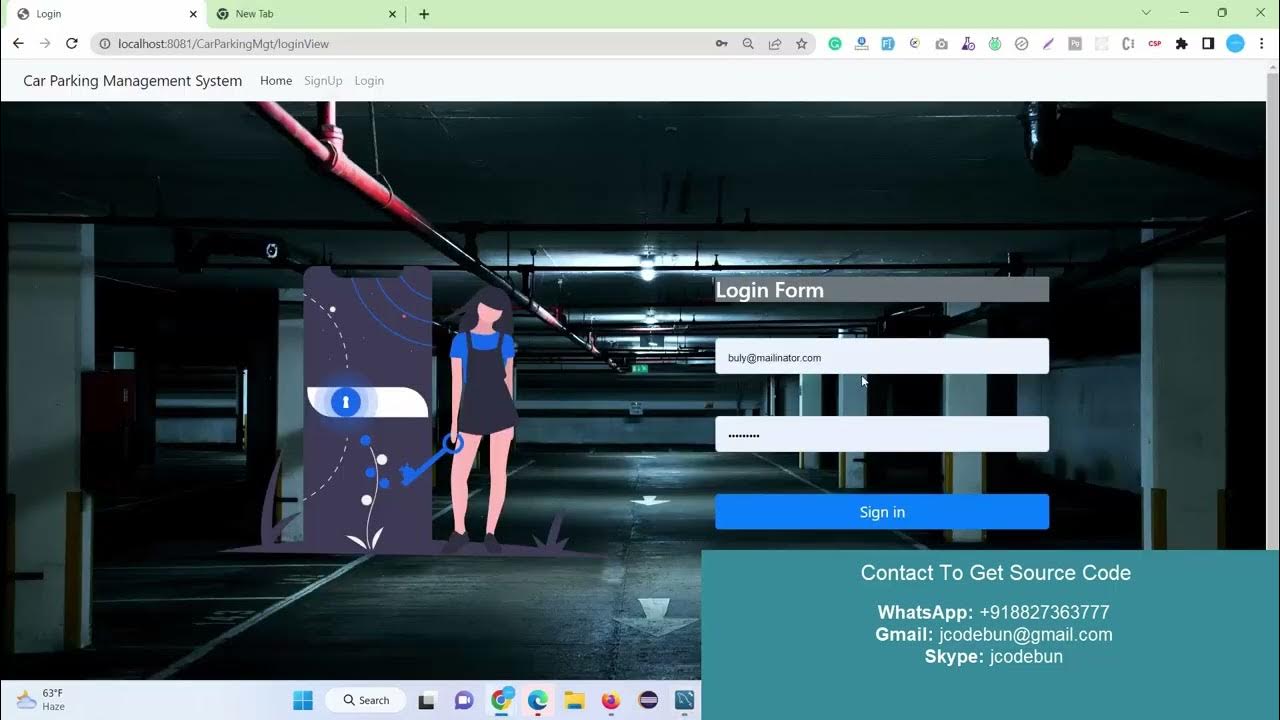 Car Parking Booking Management in spring boot, JPA, Hibernate with source code - YouTube