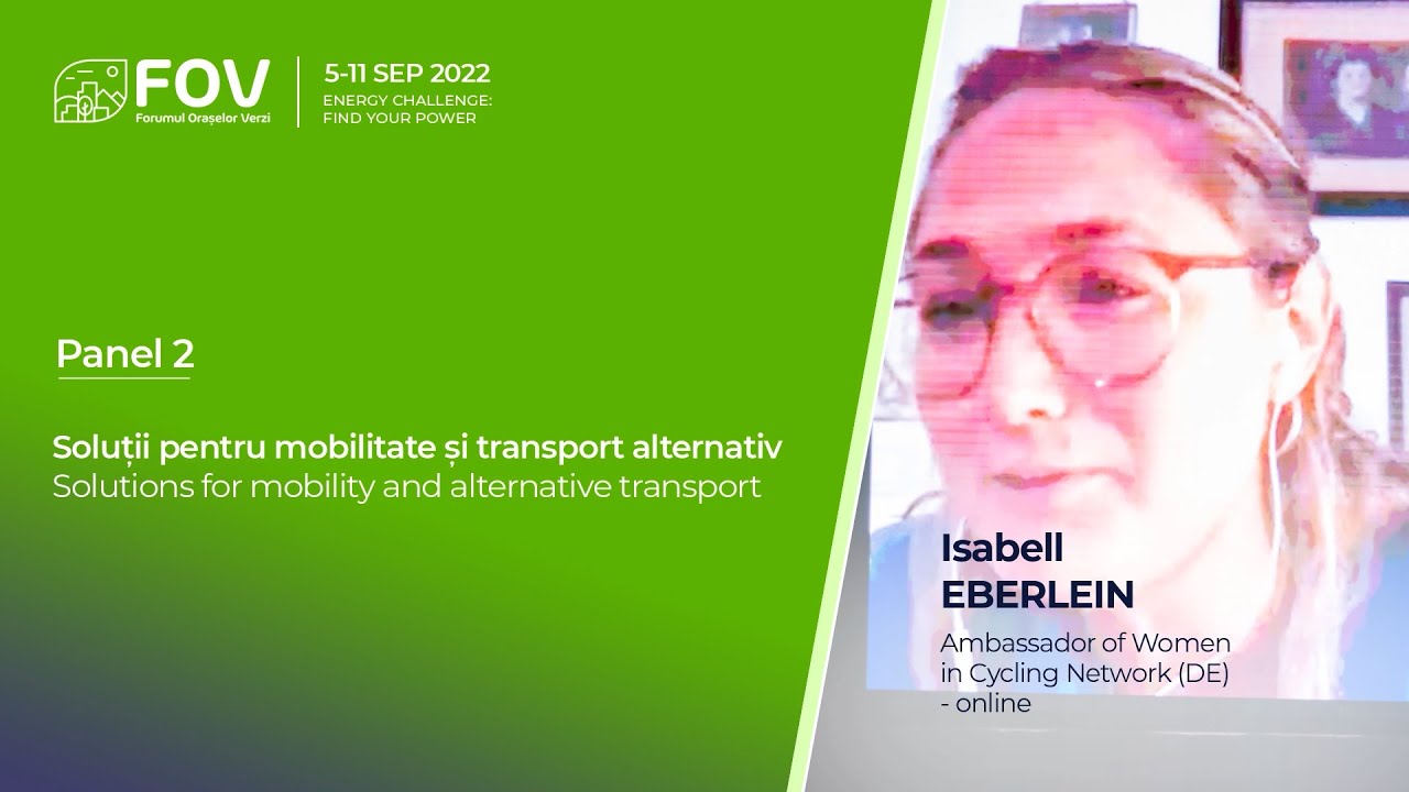 09 Isabell EBERLEIN Ambassador of Women in Cycling Network - YouTube