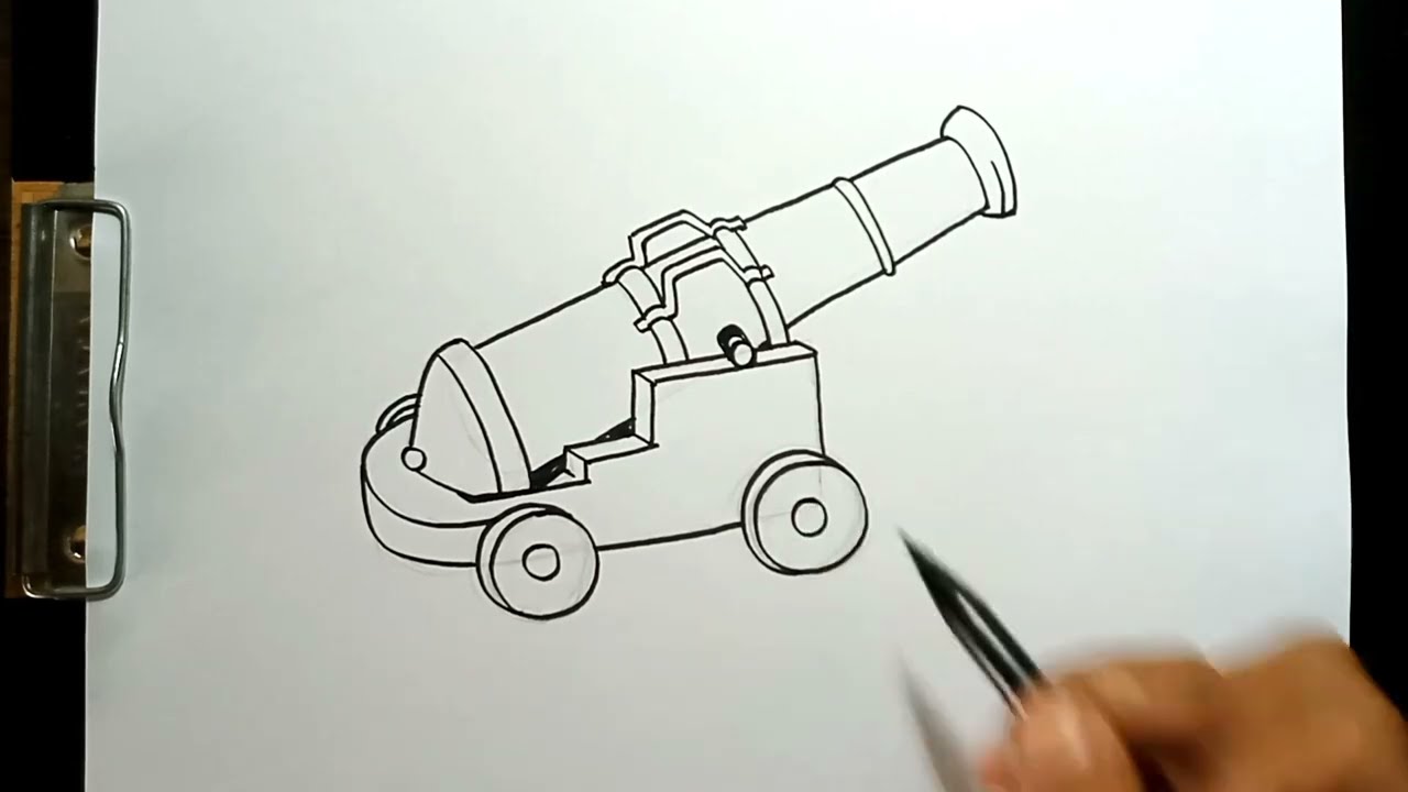 Cannon Drawing