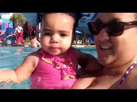 Tatum's First Trip to Disney World - Art of Animation Resort Pool